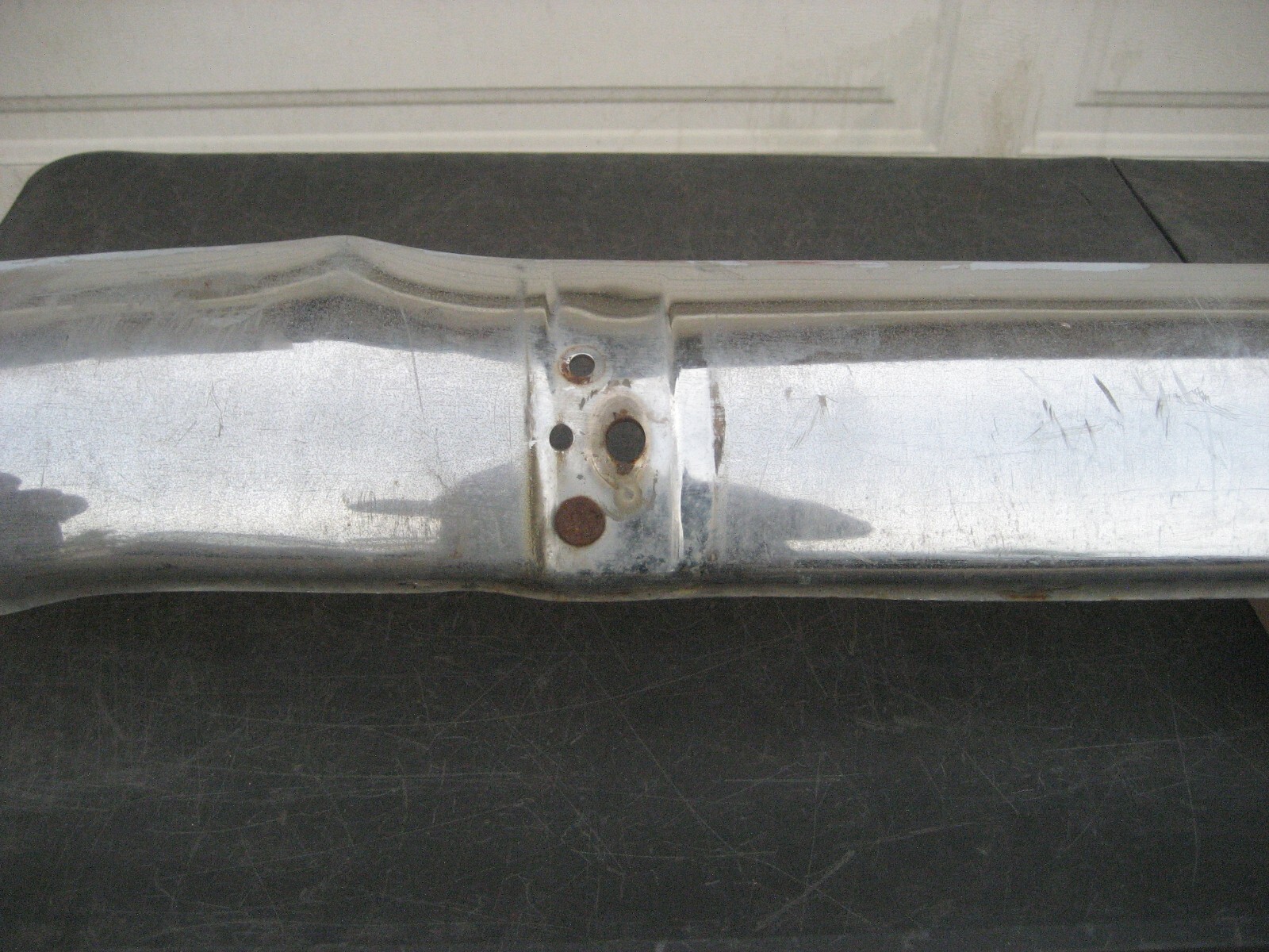 1955 CHEVY REAR BUMPER-(1) PIECE REAR BUMPER | eBay