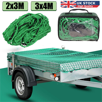 3M x 4M Heavy Duty Cargo Net Trailer Nets Truck Protector Mesh Safety ...
