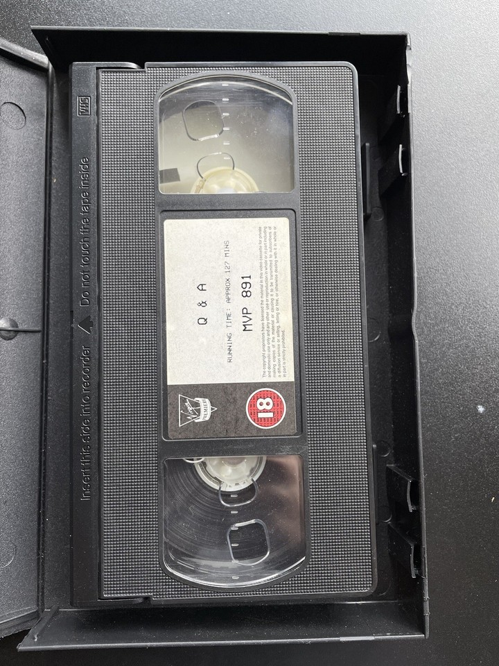 Q & A (VHS) 1990 Big Box, Nick Nolte, Timothy Hutton, Armand Assante ...