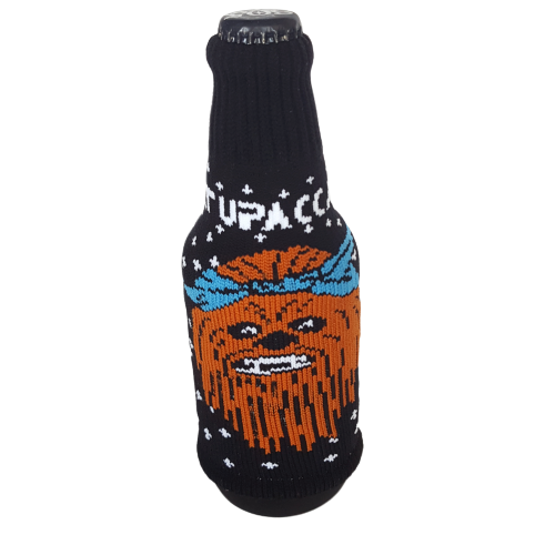 Tupacca Freaker USA Bottle Can Insulator Wookie Koozie Beverage Knit ...