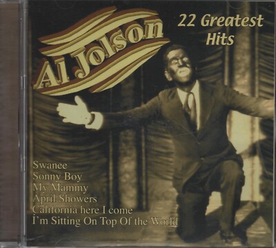 Al Jolson "22 GREATEST HITS" CD's (1999) Import - | eBay
