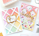 Rectangle Grid Frame Metal Die Cuts, Rectangle Frame Cutting Dies Cut ...