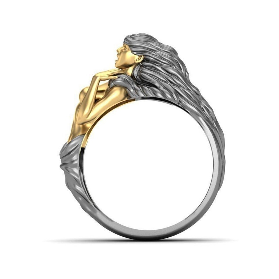 Lady Horror Ring, lady Venus Girl lady ring, horror in Hair ring | eBay UK