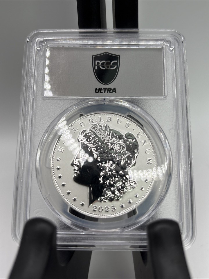 2025-S Reverse Proof Morgan Silver Dollar Rev PR PCGS PF70 - Ultra ...