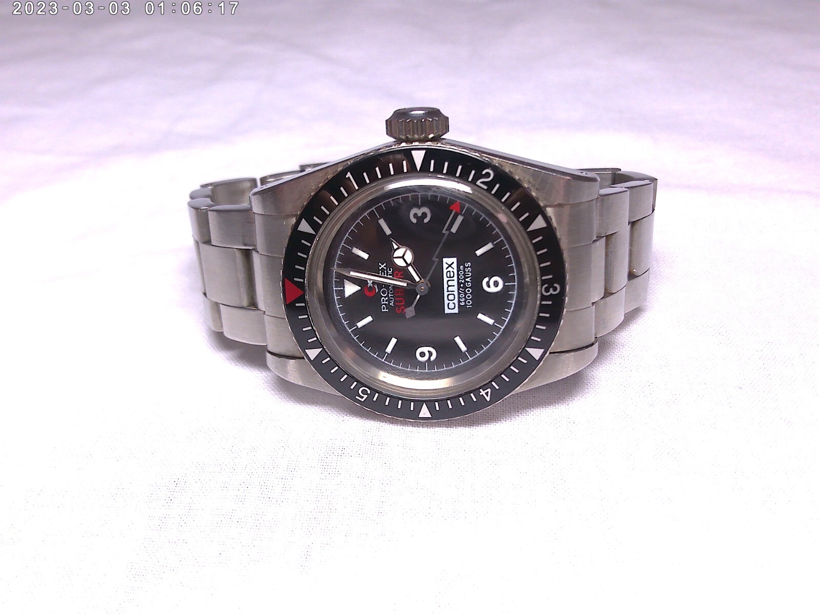 PRO-LEX SUBPRO COMEX 2nd Model Automatic plastic with Swiss ETA RXW ...