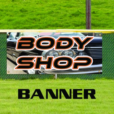 Car Auto Body Shop Banner Sign Repair Dent Paint Work | eBay