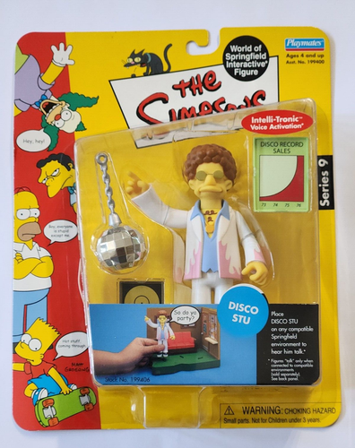 THE SIMPSONS DISCO STU ACTION FIGURE 5" by PLAYMATES | eBay