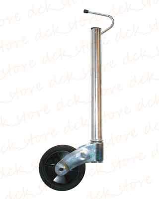 RUOTA RUOTINO SOLLEVAMENTO CARRELLO APPENDICE RIMORCHIO ROULOTTE FISSO ...