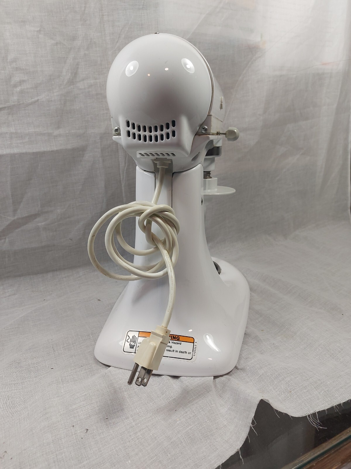 White KitchenAid KSM90 300W Ultra Power Stand Mixer for sale online | eBay