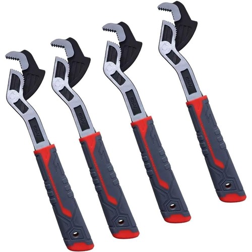Self-Locking Pipe Wrench Self-Adjusting Spanner Universal | eBay