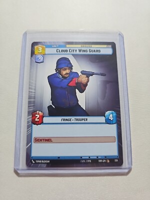 Cloud City Wing Guard #328 Hyperspace Star Wars Unlimited Spark of ...