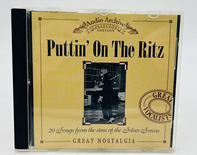 Puttin On The Ritz 20 Songs Compilation CD | eBay