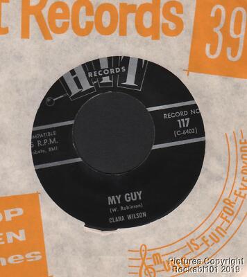 Hear Clara Wilson / Ed Hardin Soul / Pop Rock M- 45 My Guy / Little ...