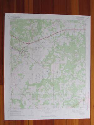 Edwards Mississippi 1974 Original Vintage USGS Topo Map | eBay