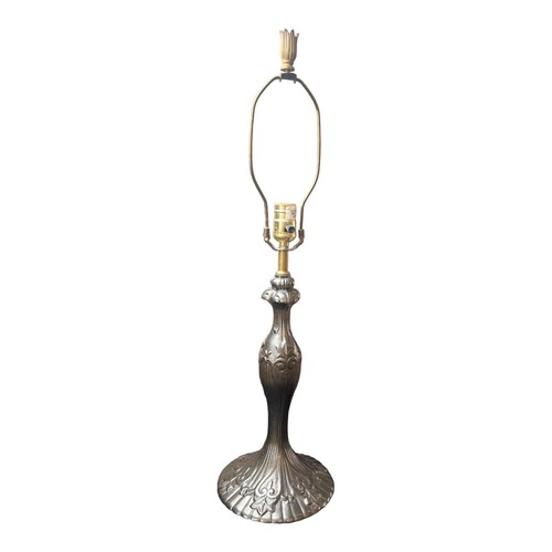 Lamp Base Only-Antique Style Large 29" Cast Metal Base No Shade | eBay