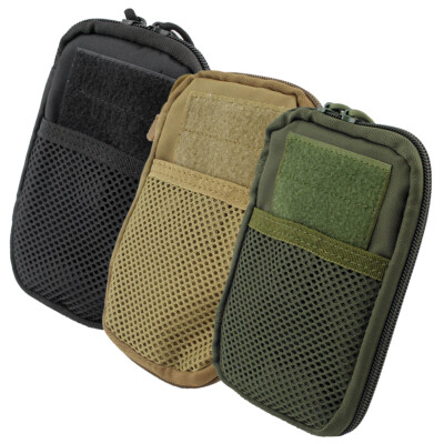 Tactical Mini Molle EDC Compact Pocket Organizer Pouch Utility Gadget ...