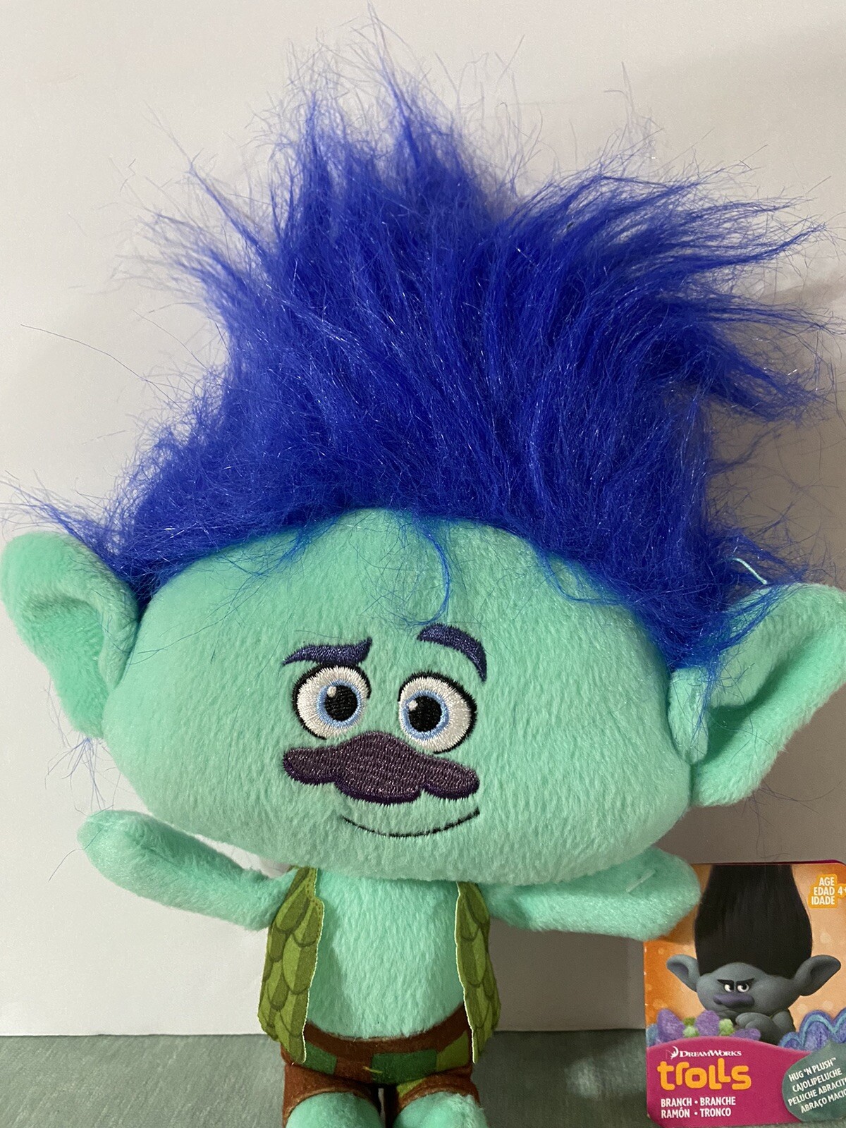 Trolls Branch Plush Soft Toy 12 inches Hasbro Dreamworks 2016 Tags | eBay