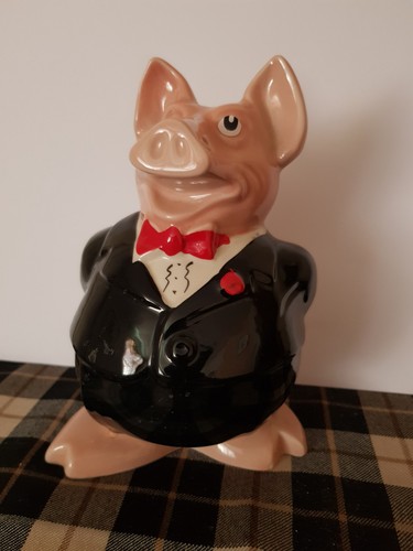 Vintage NatWest Wade Ceramic pottery Piggy Bank and Wobbly Money Tree ...