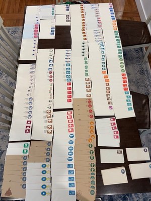 (292) Pre-paid US postage stationary envelopes - lot | eBay