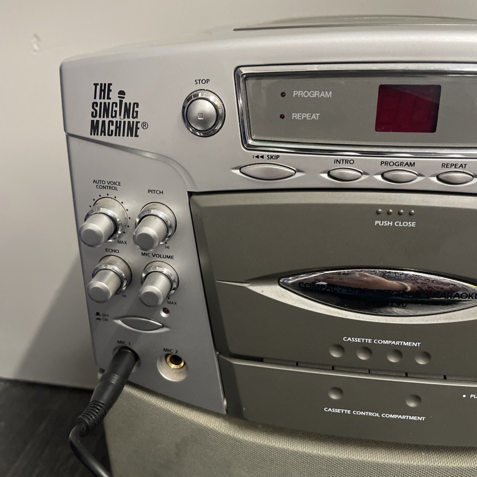 The Singing Machine SMG-190 Karaoke System – CDG Cassette Player with ...