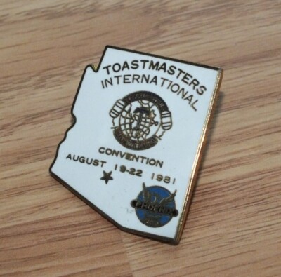 Vintage 1981 Toastmasters International Convention Collectible Phoenix ...