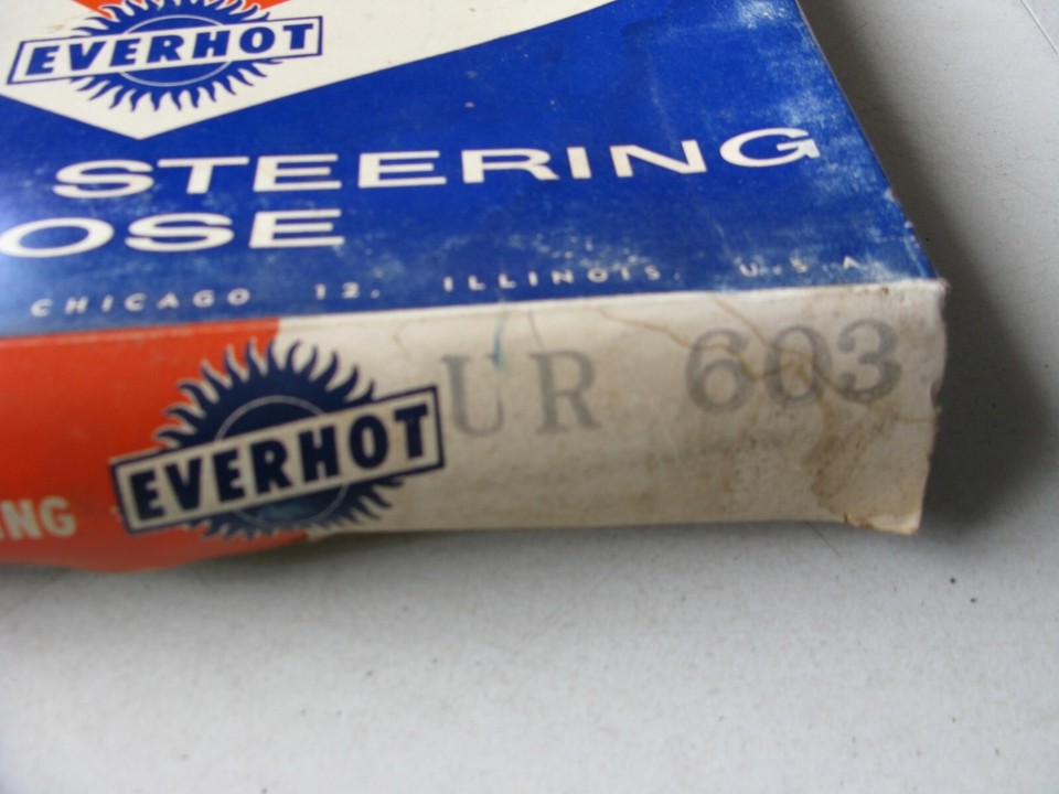 Vintage Everhot Power Steering Hose #UR603 | eBay