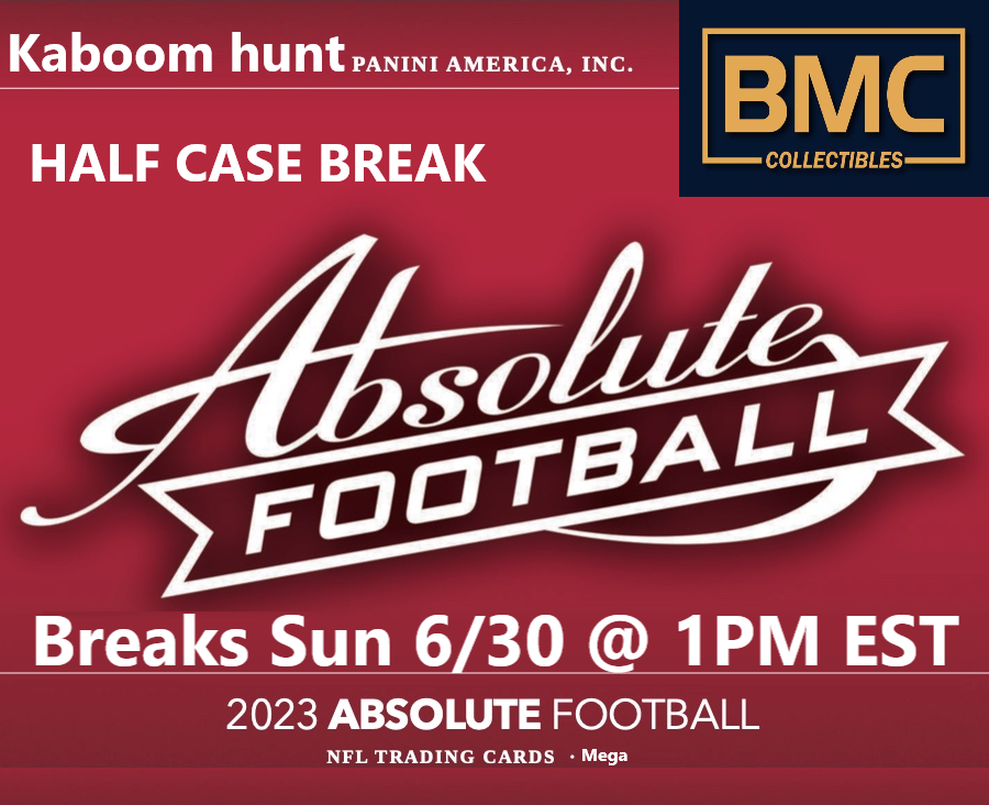 HOUSTON TEXANS 2023 Panini Absolute Football 10 MEGA Box 1/2 Case Break ...