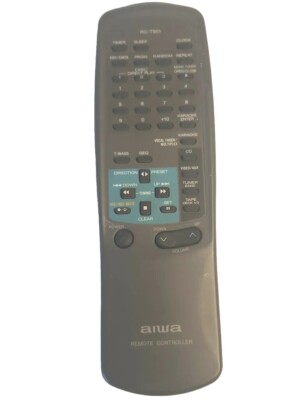 Aiwa RC-T501 Audio System Replacement Remote Tested And Working | eBay