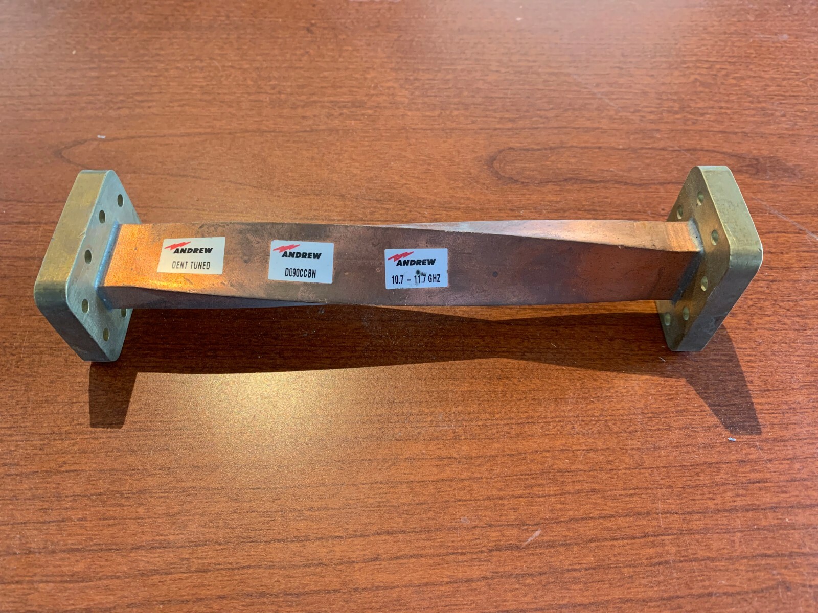 Andrew D090CCBN 90 Degree Rigid Waveguide Twist for Wr90 10.7–11.7 GHz ...