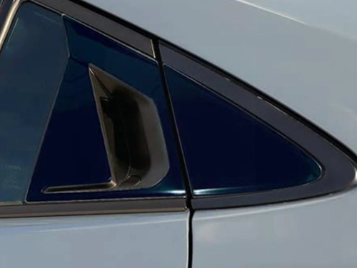 Rear Steel Door Handle+Corner Window Black Cover Trim For 2023-2024 ...