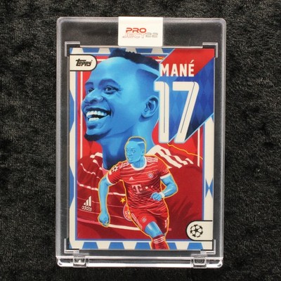 Topps Project 22 Sadio Mane FC Bayern München by Doaly UEFA Soccer ...