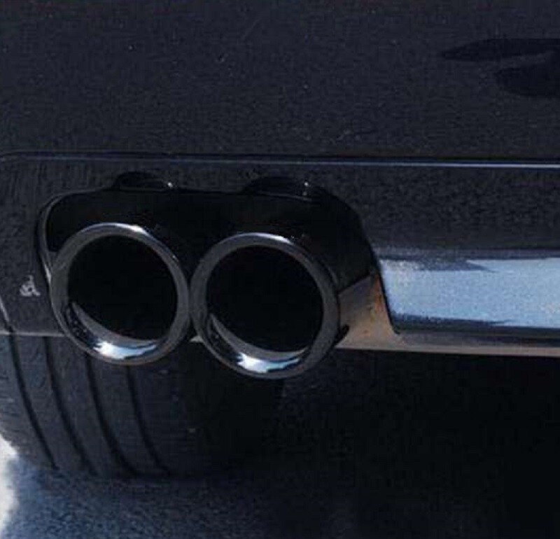 Exhaust Tips Black For 5 Series BMW F10 F11 F18 520I 523I 525I 528I ...