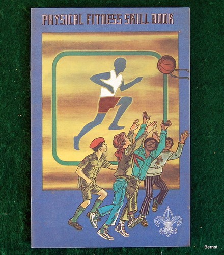 1977 BOY SCOUT - PHYSICAL FITNESS SKILL AWARD COMIC STYLE BOOK | eBay