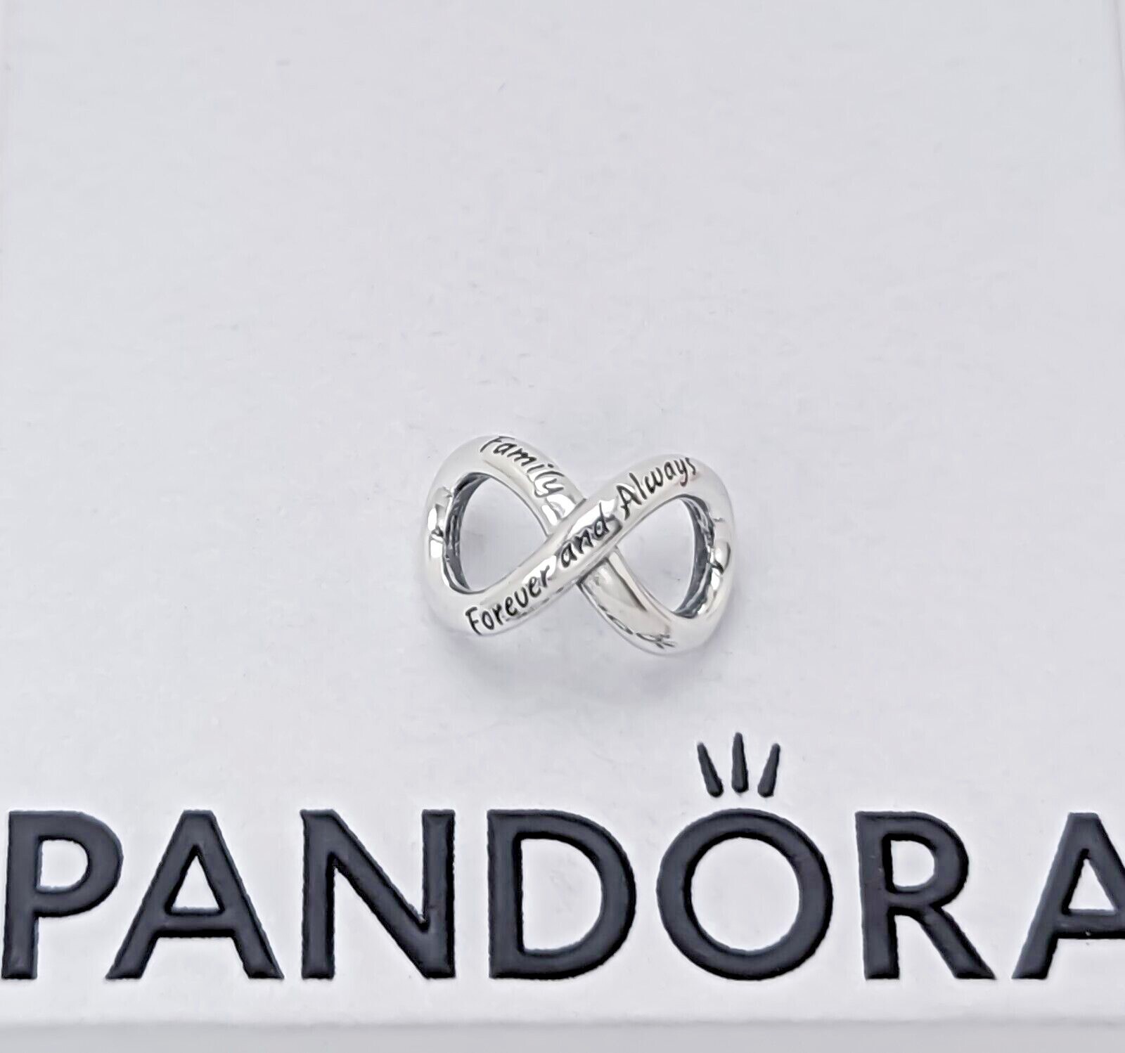 New 100% Authentic PANDORA 925 ale Forever & Always Infinity Charm 793243C00 | eBay