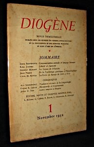 Diogène, 1, 1952 | eBay