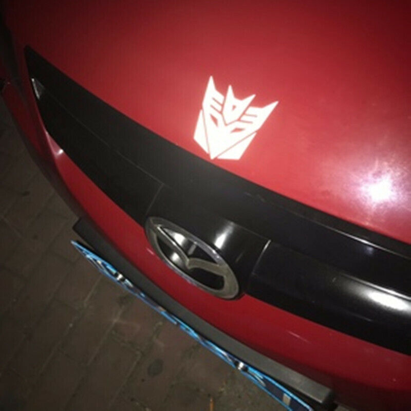 Transformers Autobot Decepticon Car Reflective Safety Warning Sticker ...