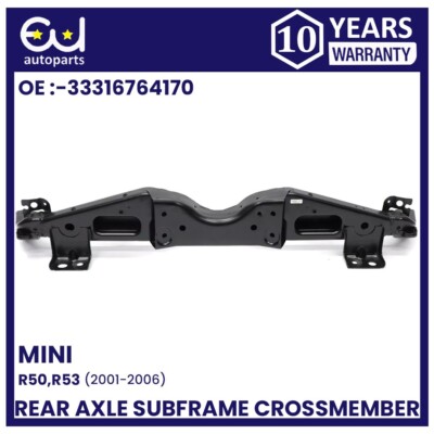 REAR AXLE SUBFRAME CROSSMEMBER SUPPORT CARRIER FOR MINI COOPER R50 R53 ...