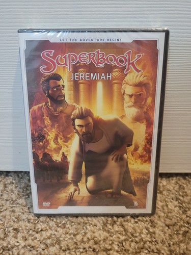 Superbook Jeremiah DVD 2018 CBN Christian Faith Based Kids NEW Sealed ...
