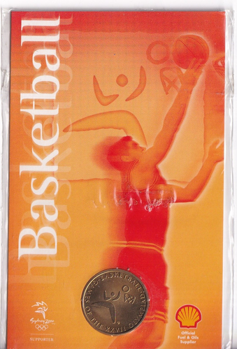 AUSTRALIA: 2000 SYDNEY OLYMPICS SHELL COMMEMORATIVE MEDALLION ...