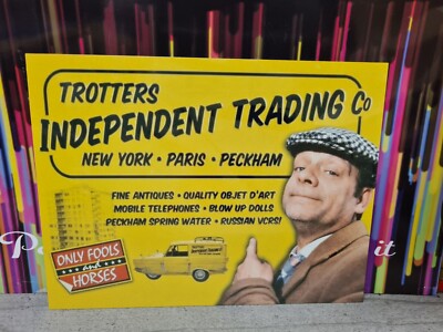 Only Fools And Horses Metal Tin Wall Sign Plaque Retro Beer Pub Bar Man ...