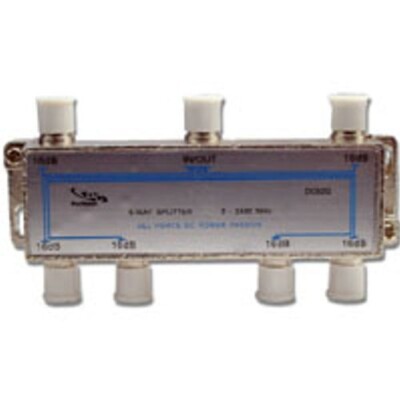 DIRECT CONNECT | DC62G | 6-WAY TV SPLITTER | QTY. (3) | NEW | eBay