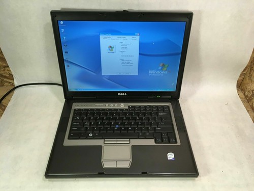 Dell D531 Laptop AMD Dual Core 2.0GHZ 60GB 2GB Windows XP WIFI RS-232 ...
