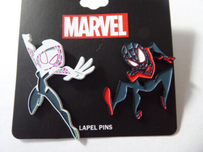 Disney Trading Pins Spider-Man Spider Gwen Enamel Pin Set | eBay