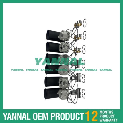 6x 6SA1 Engine Overhaul Liner Kit For Isuzu diesel engine | eBay