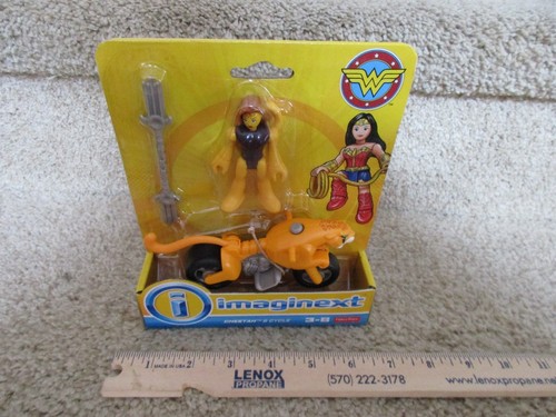 Fisher price Imaginext Wonder Woman Cheetah Cycle Motorcycle Brown NEW ...