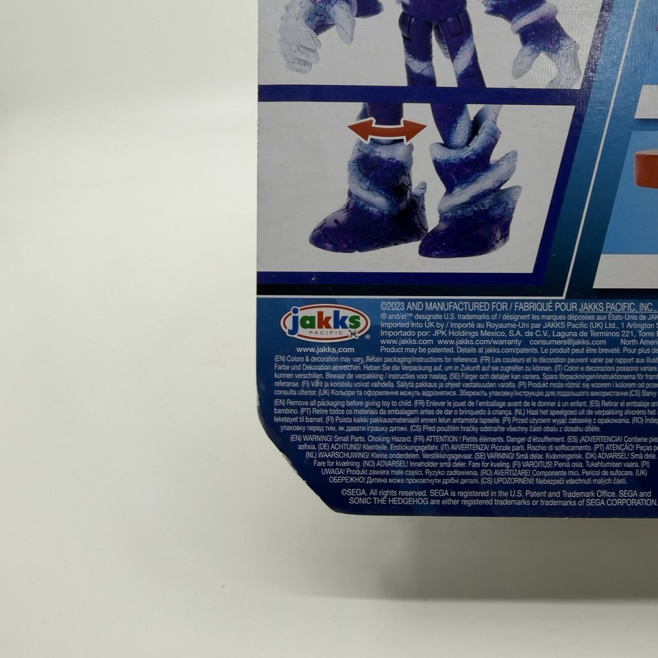 Jakks Pacific Sonic The Hedgehog Mephiles 4” w/ Purple Mist Base Action ...