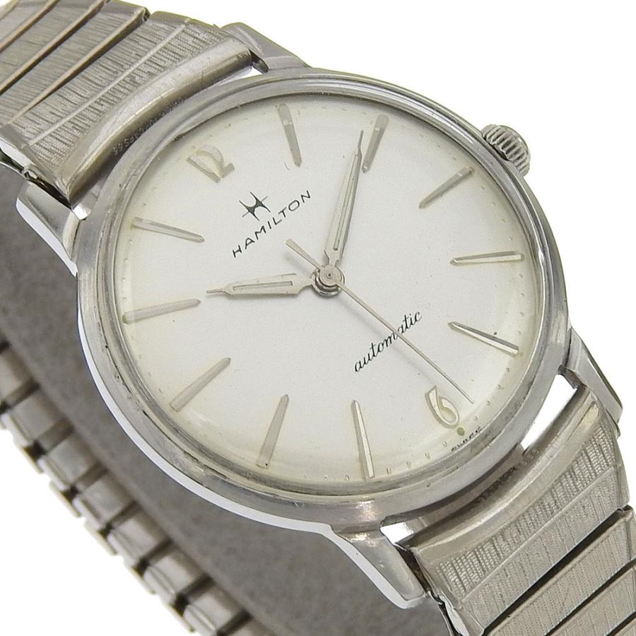Hamilton Vintage Men's SS Automatic Watch 39mm Silver Dial | eBay