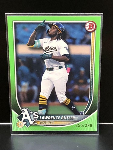 Lawrence Butler 399 Limited Card Oakland Athletics OF usato 2025 QQ4 | eBay