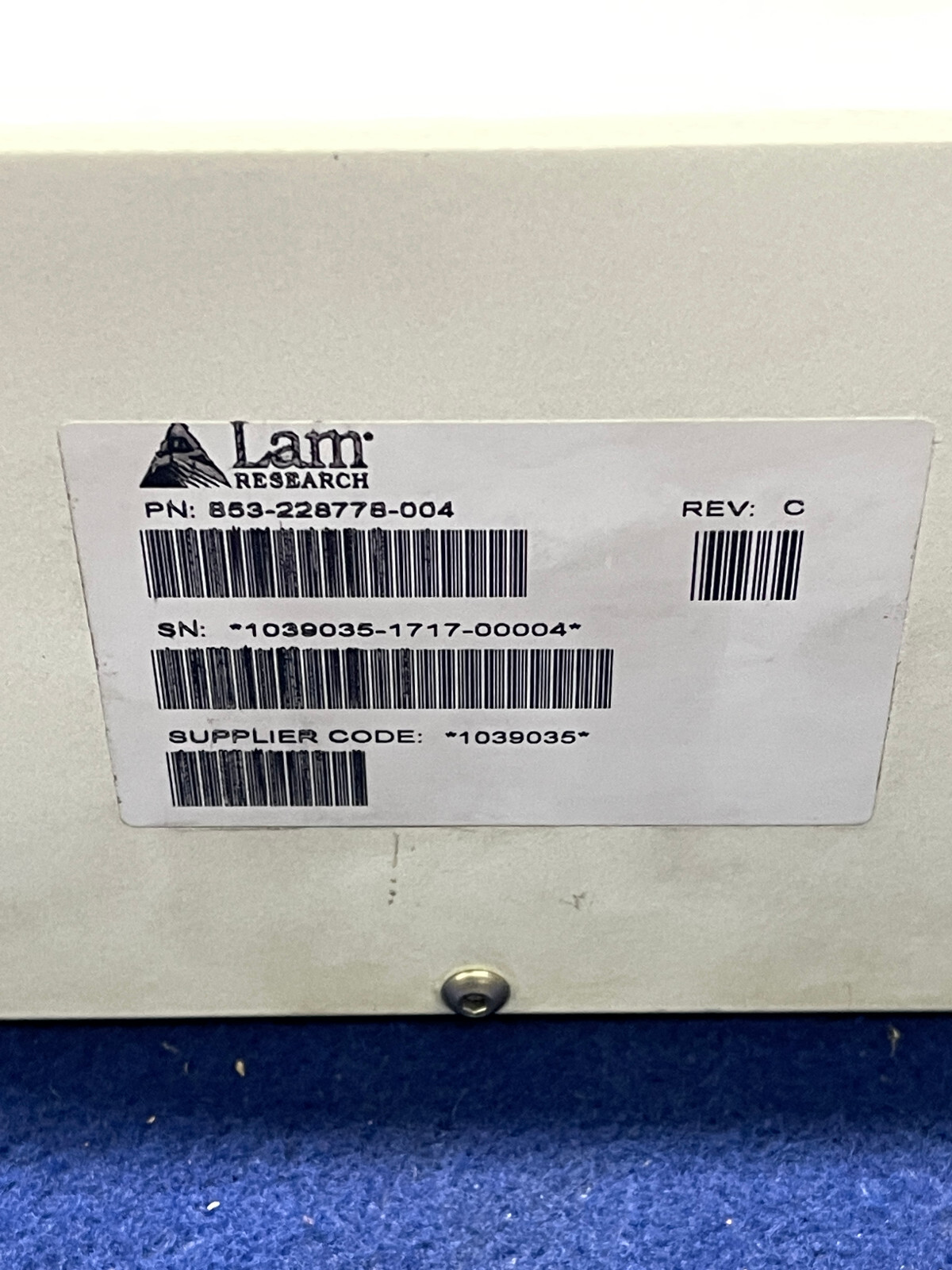 LAM RESEARCH VORTEX PRE-ALIGNER ASSY 853-228778-004 Working | eBay