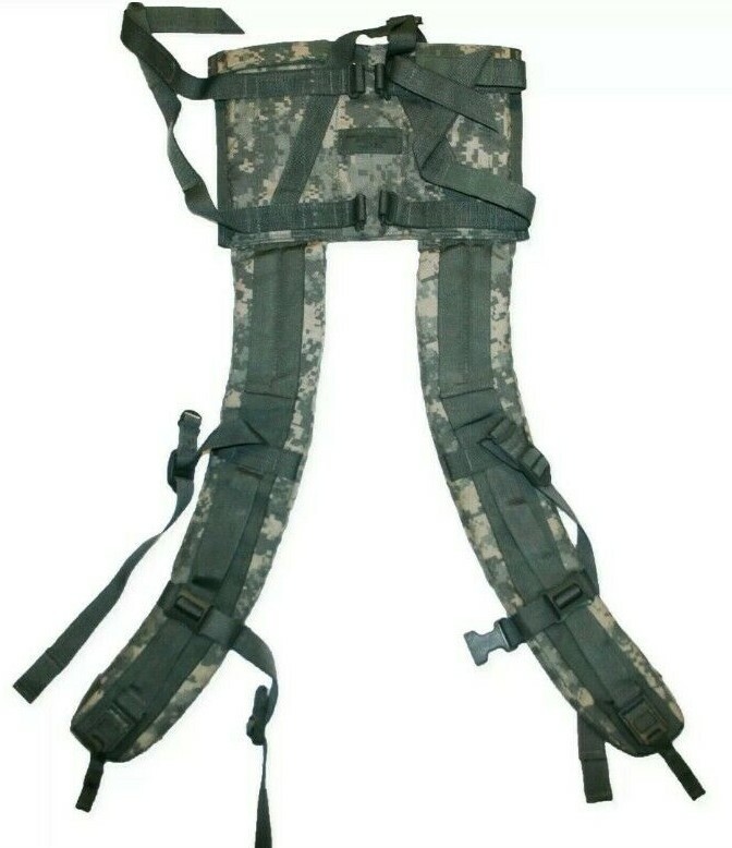 Molle II Rucksack Enhanced Frame Shoulder Straps ACU Quick Release | eBay